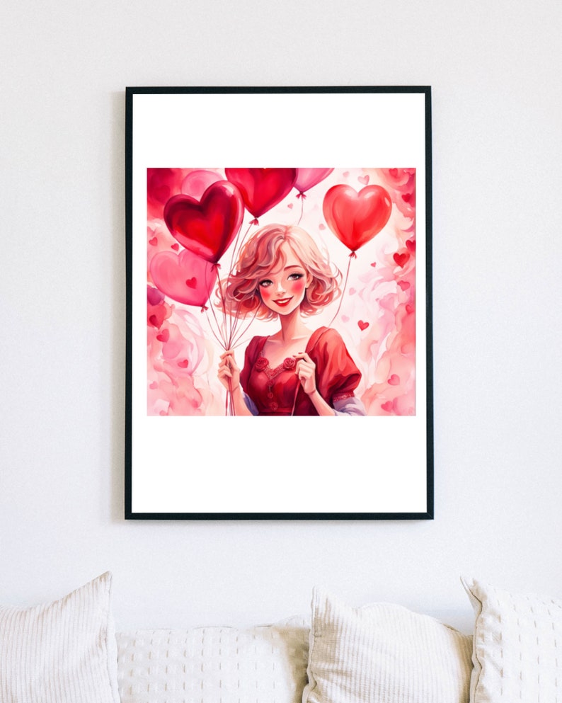 Valentines Day Clipart, Watercolor Valentines Day Cute Clipart, Soft ...