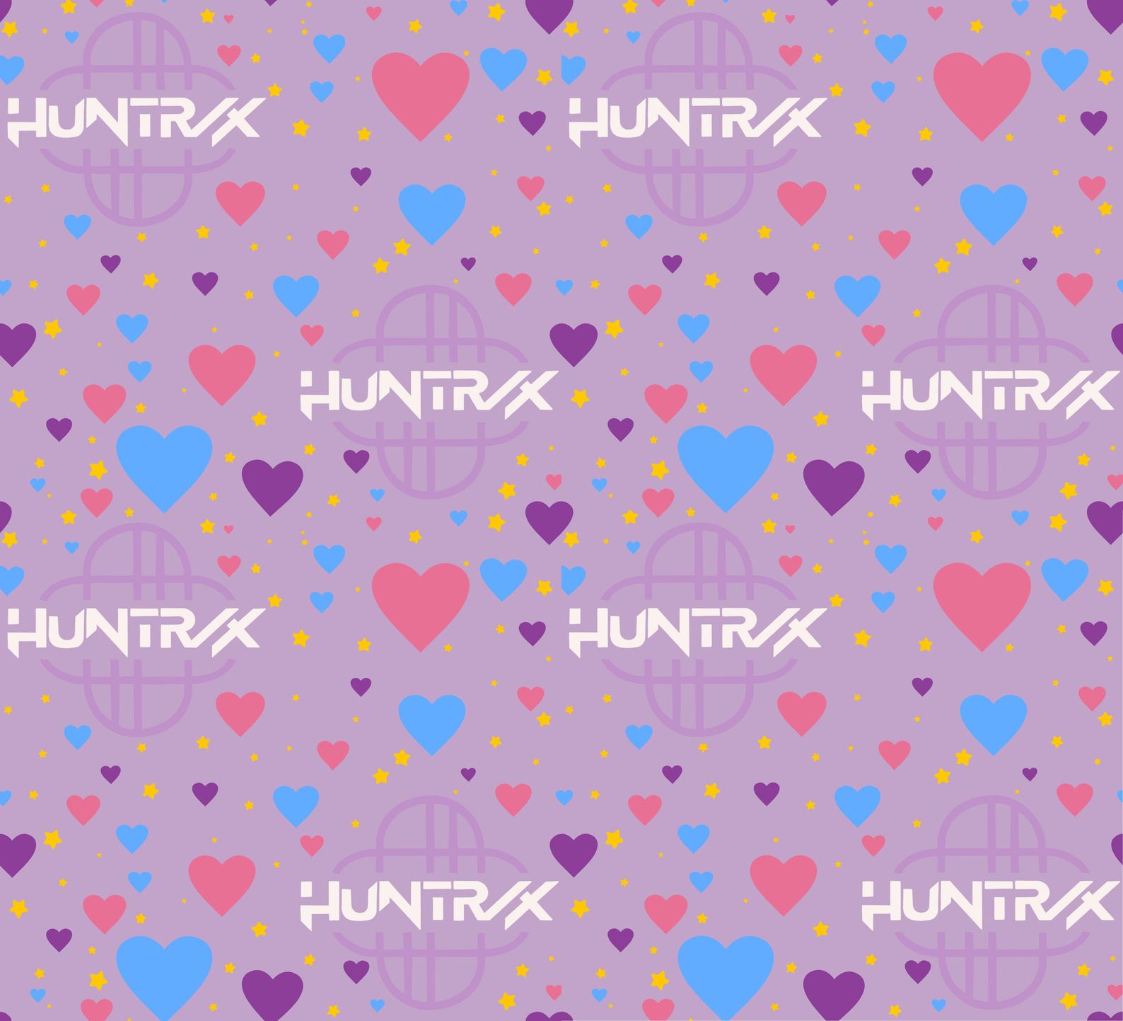 Huntrix Seamless Pattern for Stationary - Etsy