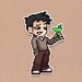 Wallace Wells Premium Sticker - Scott Pilgrim Pixel Art Sticker - Etsy