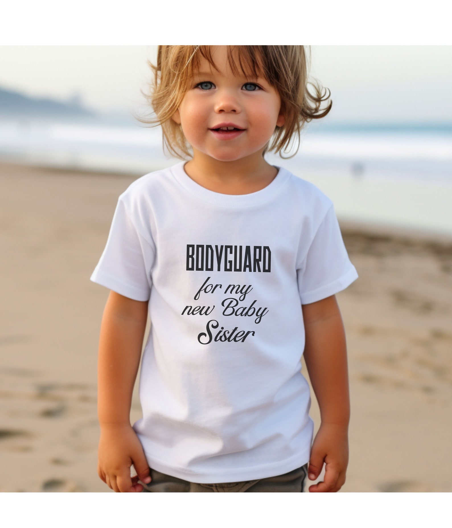 Bodyguard for My New Baby Sister Toddler Tee - Big Brother/sister Gift ...