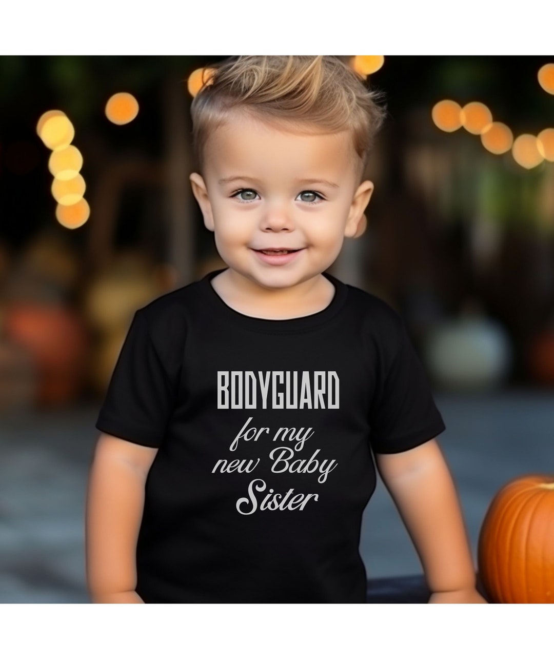 Bodyguard for My New Baby Sister Toddler Tee - Big Brother/sister Gift ...