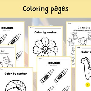 Preschool Pre-k + Kindergarten Ultimate Learning Bundle | +200 Pages ...