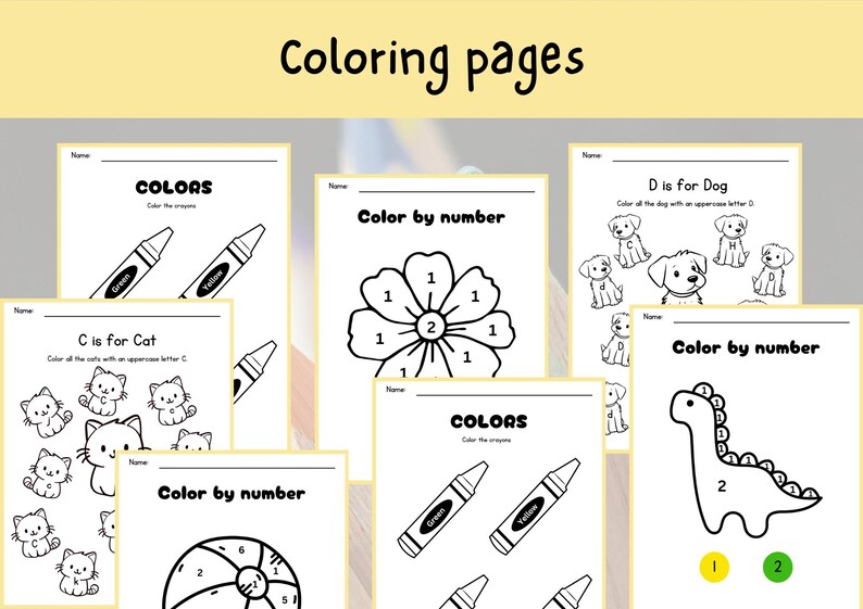 Preschool Pre-k + Kindergarten Ultimate Learning Bundle | +200 Pages ...