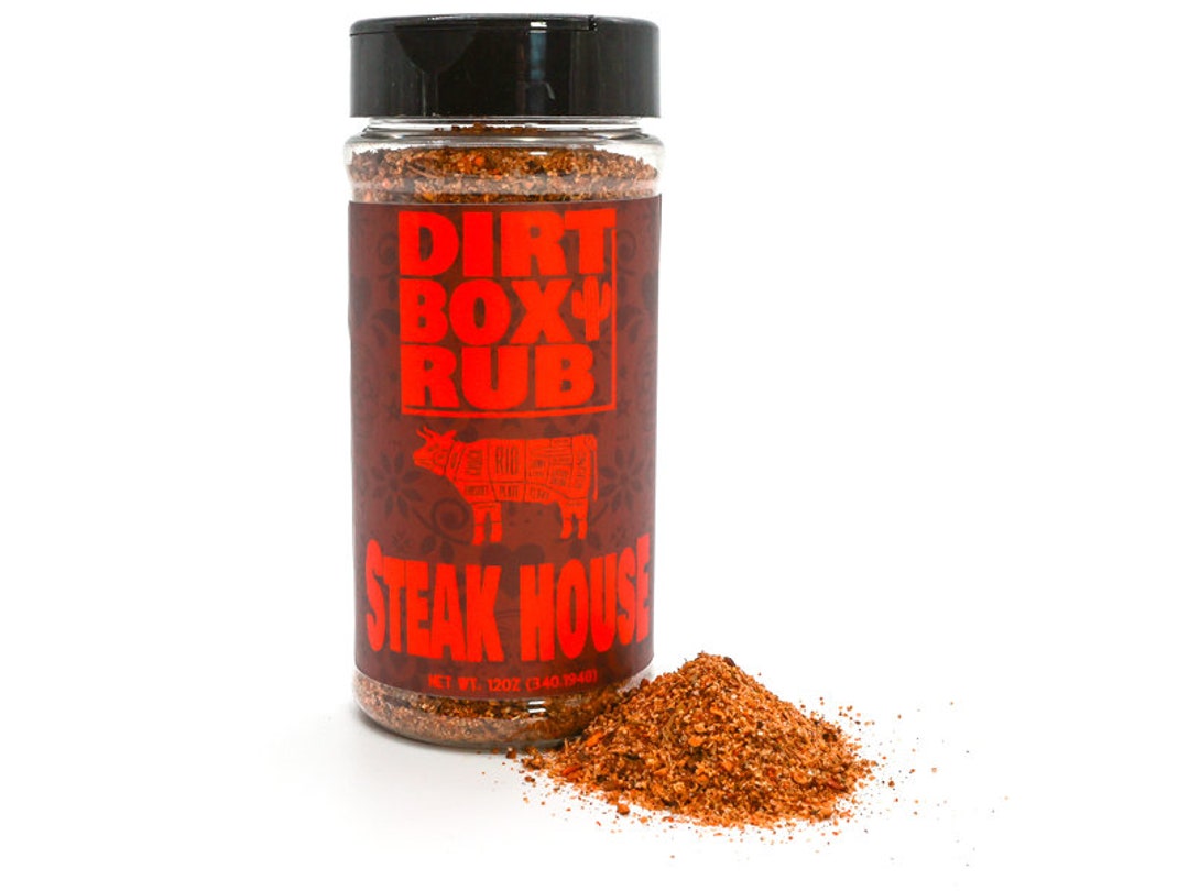 Dirt Box Steak House Rub 12 Oz Net Wt Our Steak House Rub is Sure to ...