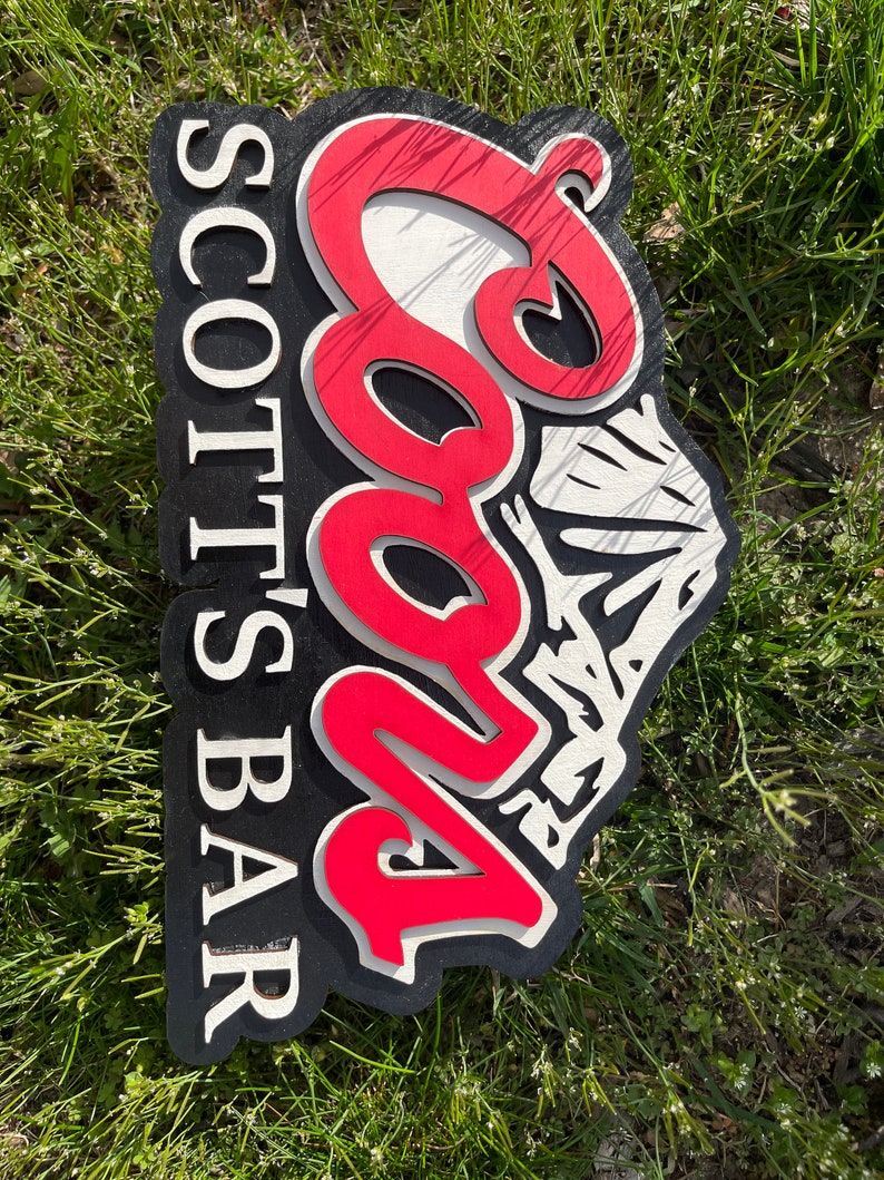 Personalized Coors Light Bar Sign - Etsy