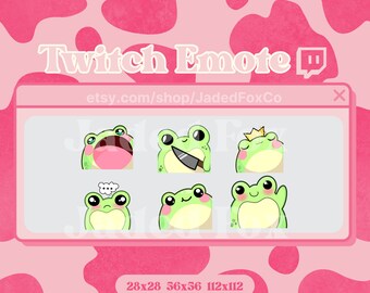 Angry Desert Rain Frog Animated Emote for Twitch Discord Youtube | Cute ...