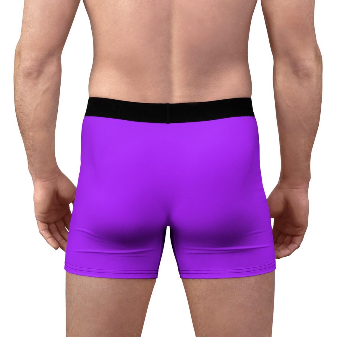 Neon Lights Purple "a Smile is Contagious" Men's Boxer Briefs (AOP) - Etsy