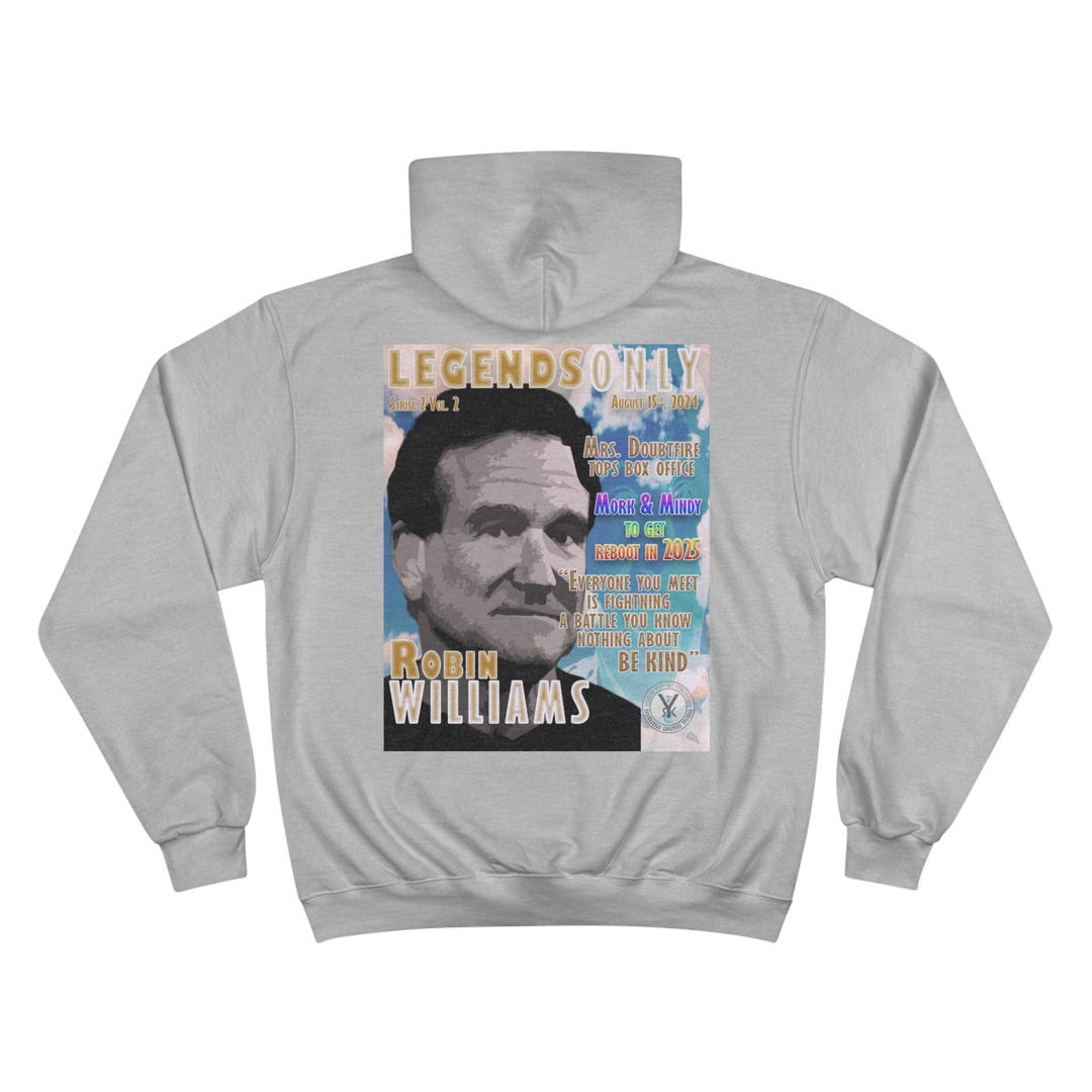 Legends Only "robin Williams" Champion Hoodie - Etsy