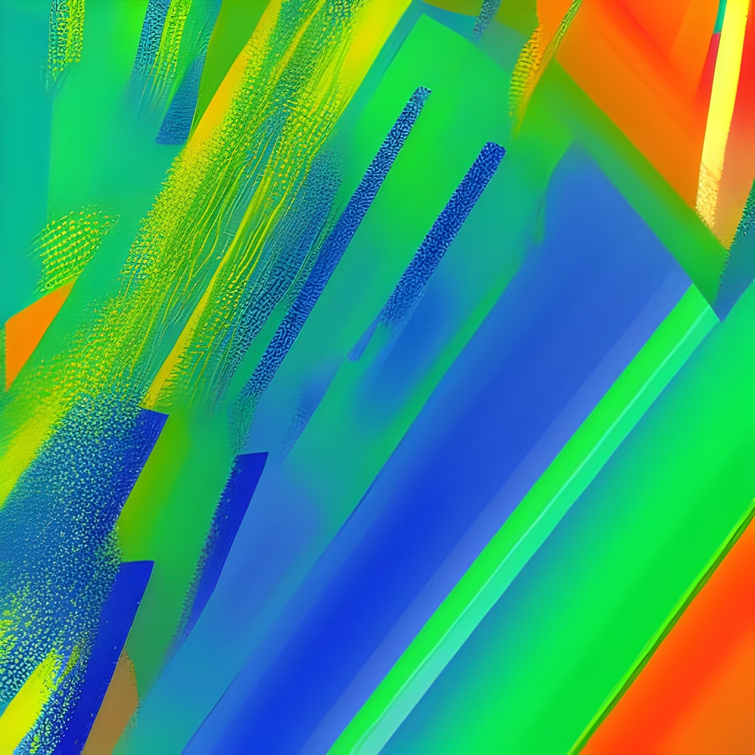 AI Generated Abstract Art Modern - Etsy