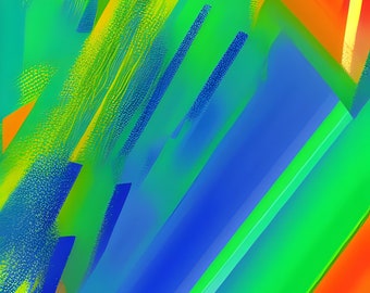 Digital Image Midcentury Modern AI Generated Art Pieces Downloadable ...