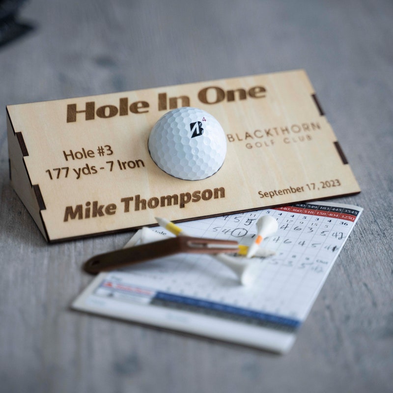 Hole in One Display - Etsy