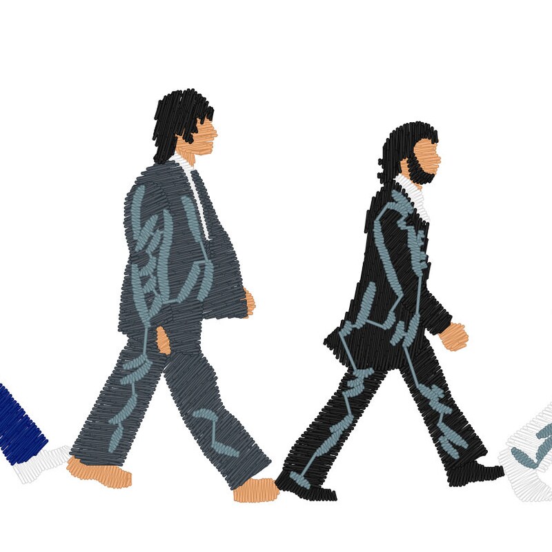 Beatles Embroidery - Etsy