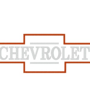 Vintage Chevrolet Logo Embroidery Digital File - Etsy