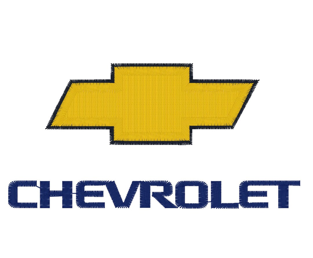 Chevrolet Digital Embroidery File - Etsy