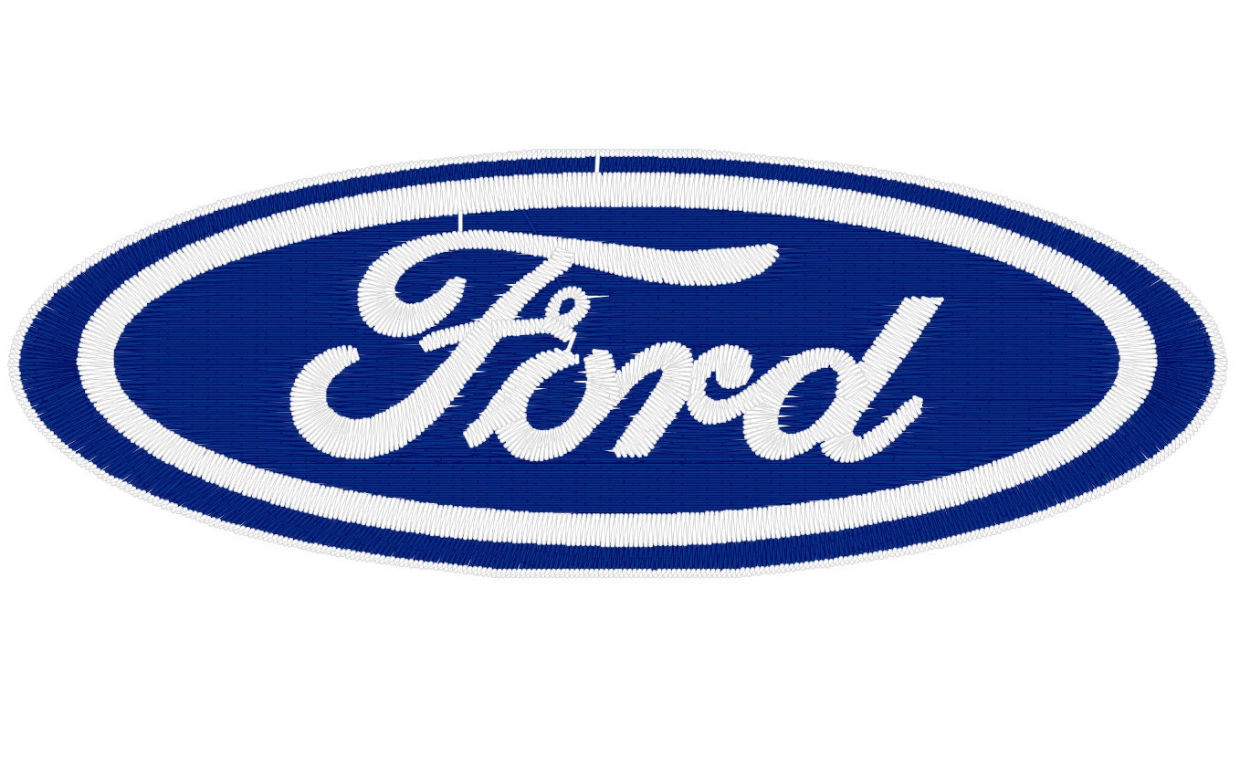 Ford Logo Digital Embroidery File - Etsy