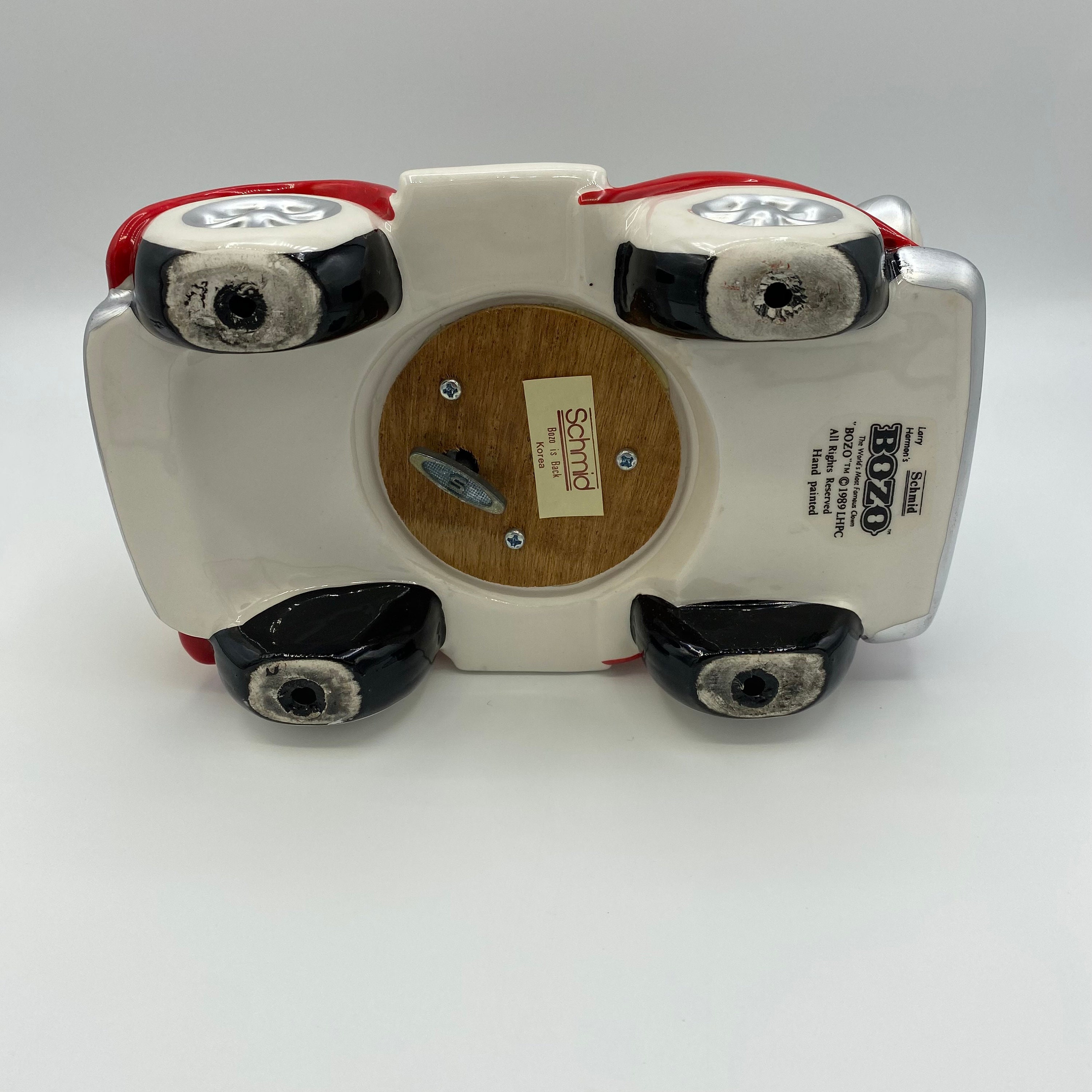 Bozo the Clown, Music Box, Clown Music Box, Schmid, Vintage, Clown Car ...