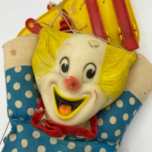 Bozo the Clown, Knickerbocker, Marionette, Puppet, Vintage Toys, Gifts ...