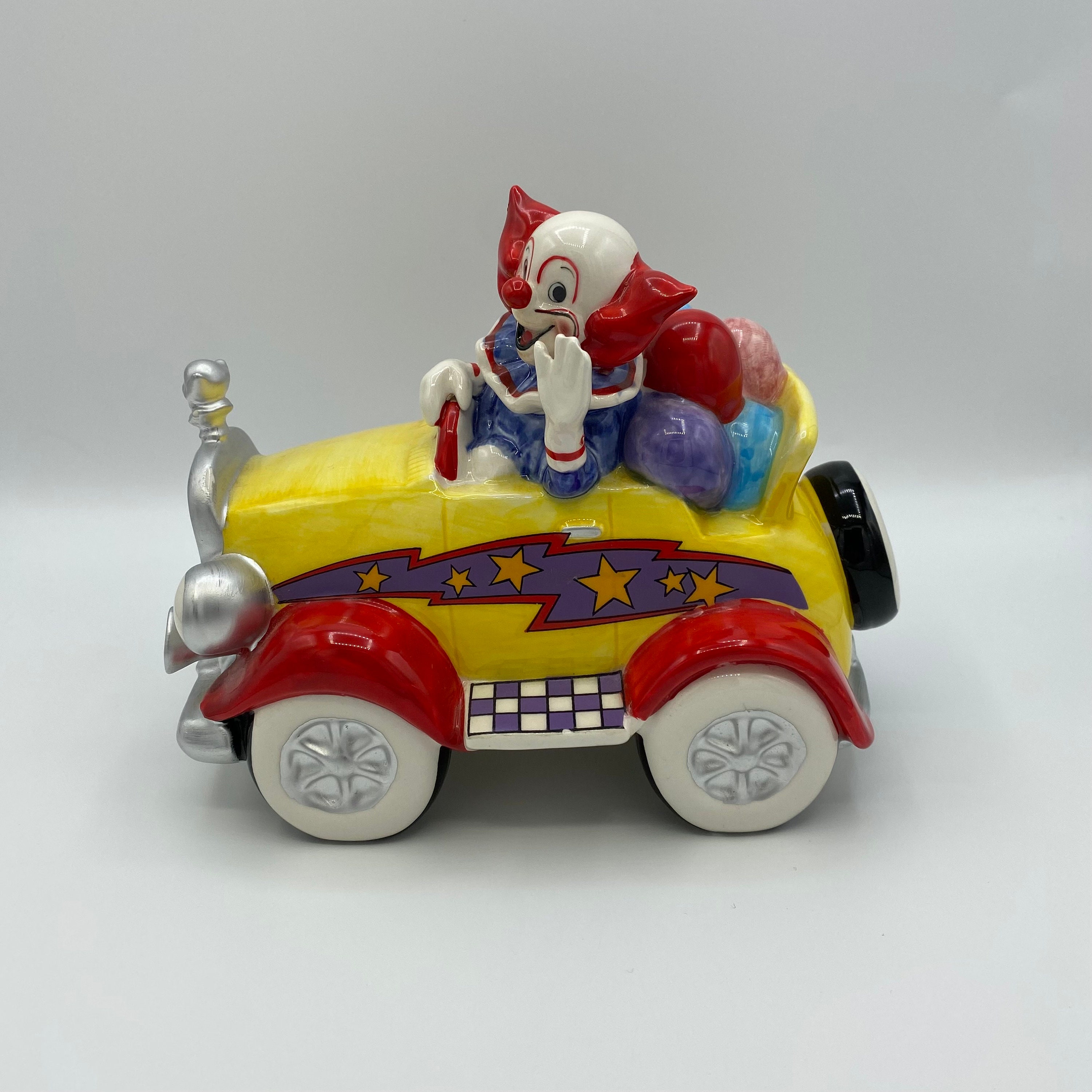 Bozo the Clown, Music Box, Clown Music Box, Schmid, Vintage, Clown Car ...