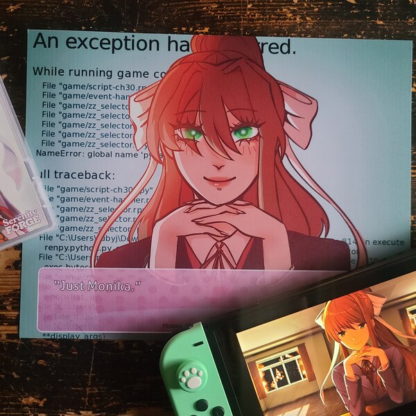 DDLC Double Sided Charm - Etsy Canada