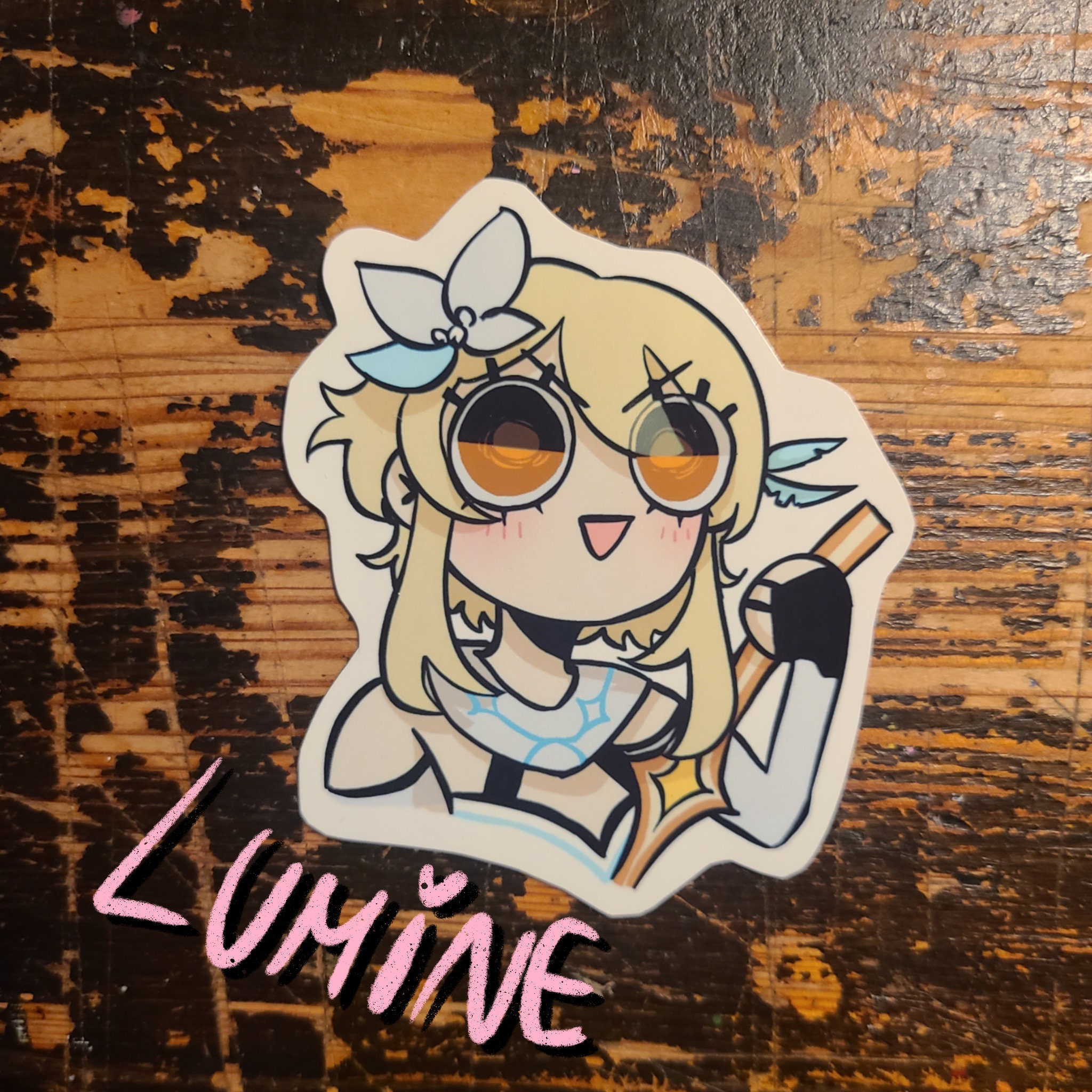 Stickers Lumine, Paimon, Aether Genshin Impact - Etsy