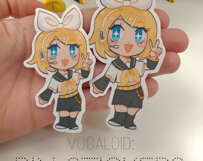 VOCALOID Rin Kagamine Stickers - Etsy