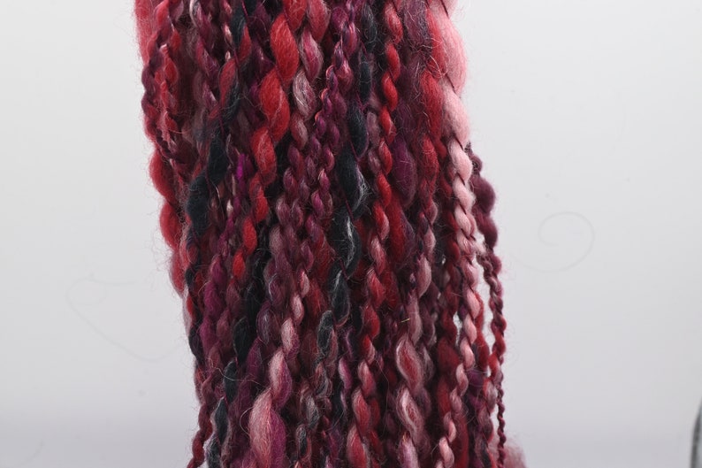 Thick-and-thin Thread-plyed Spiral Art Yarn - Etsy