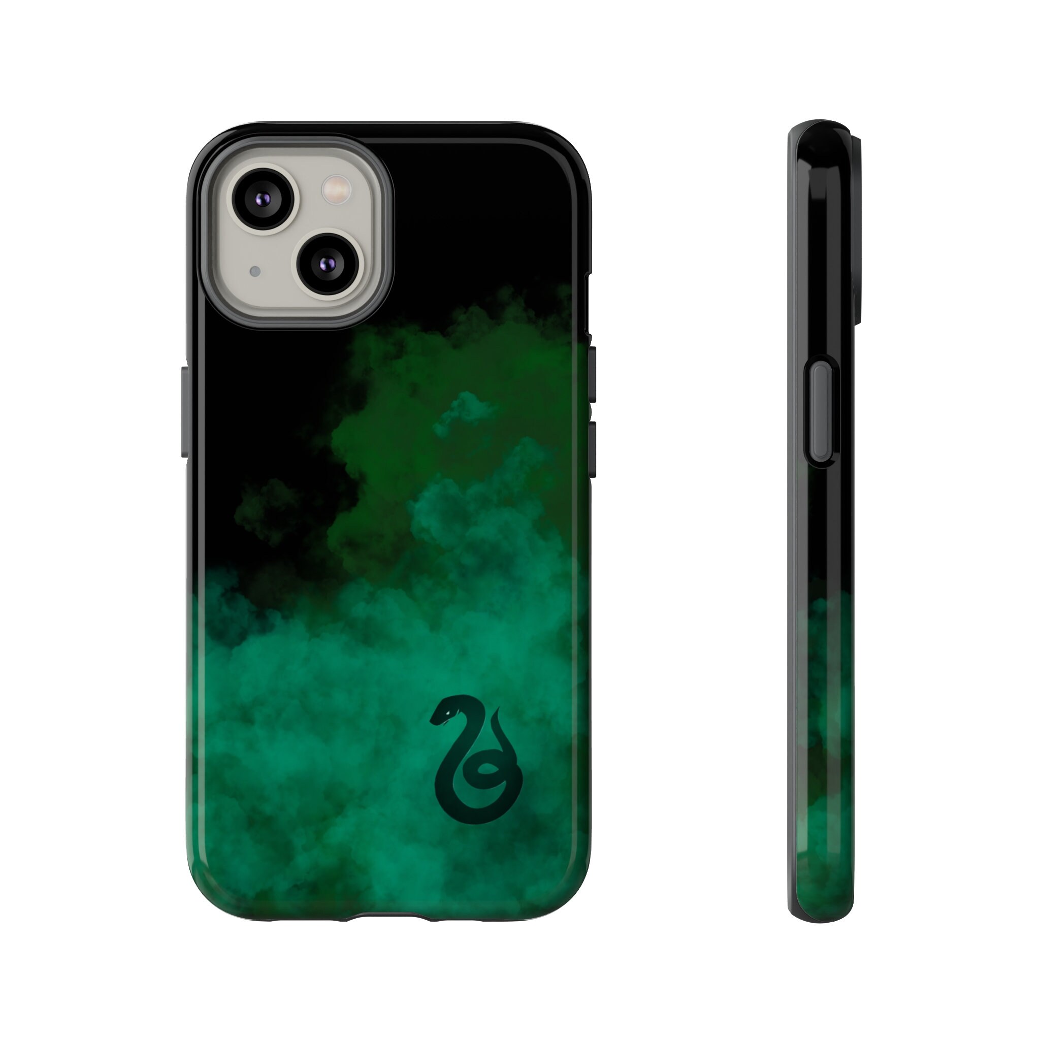 Slytherin Inspired Tough Phone Case Samsung Galaxy and iPhone - Etsy