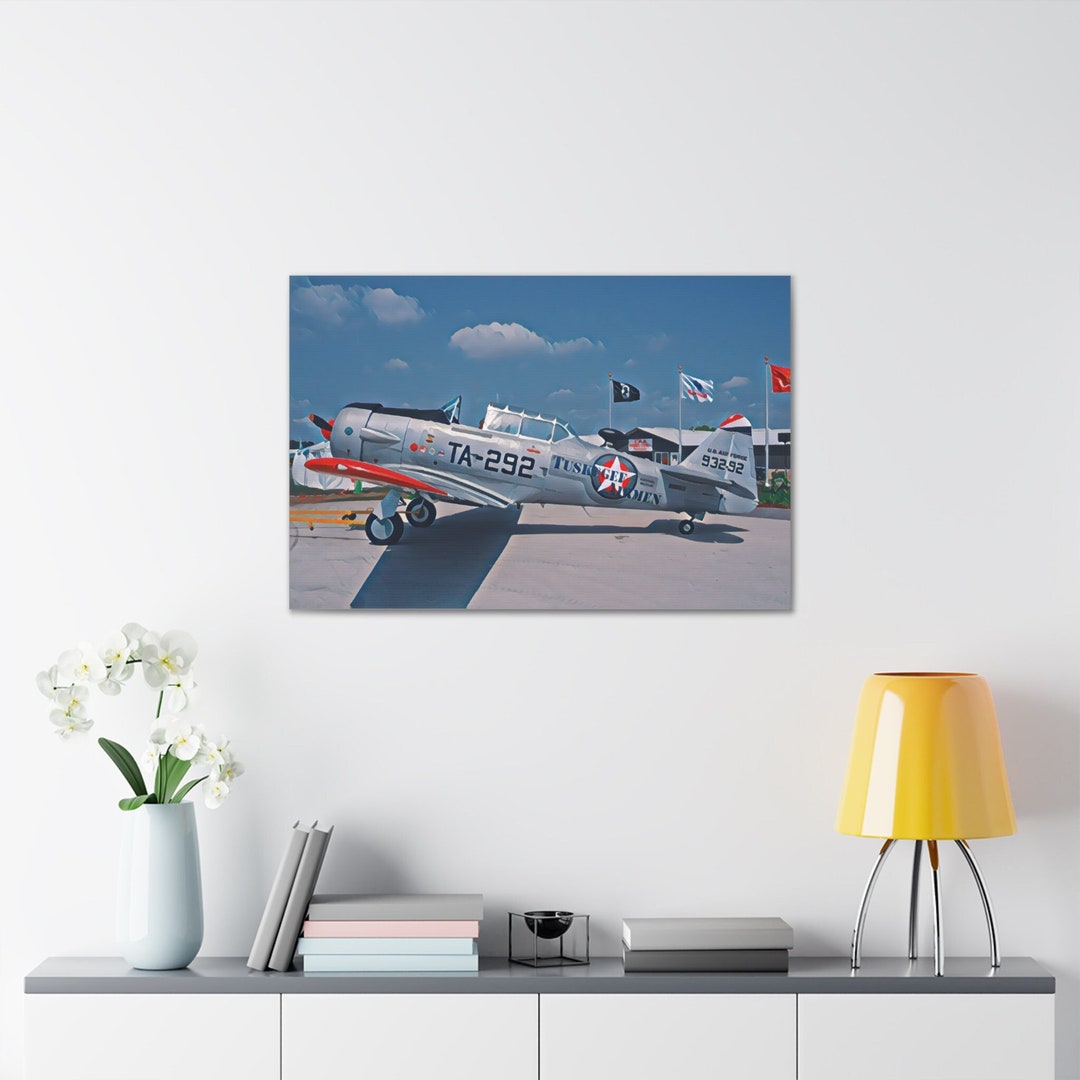 Tuskegee Airmen Plane Printable Art, Tuskegee Airmen Plane Art ...