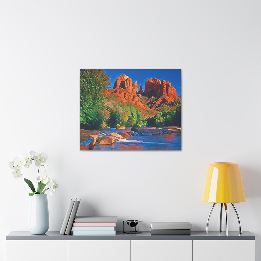 Arizona Printable Art, Sedona Red Rocks Art, Sedona Red Rocks Arizona ...