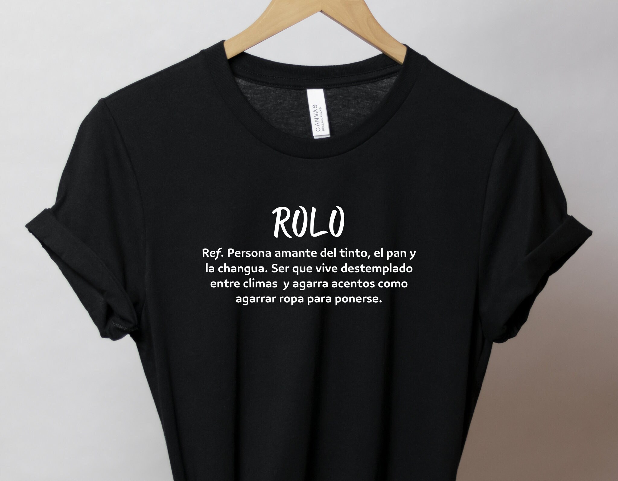Colombia Shirt, Colombia Gift, Rolo Shirt, Definition of Rolo T-shirt ...