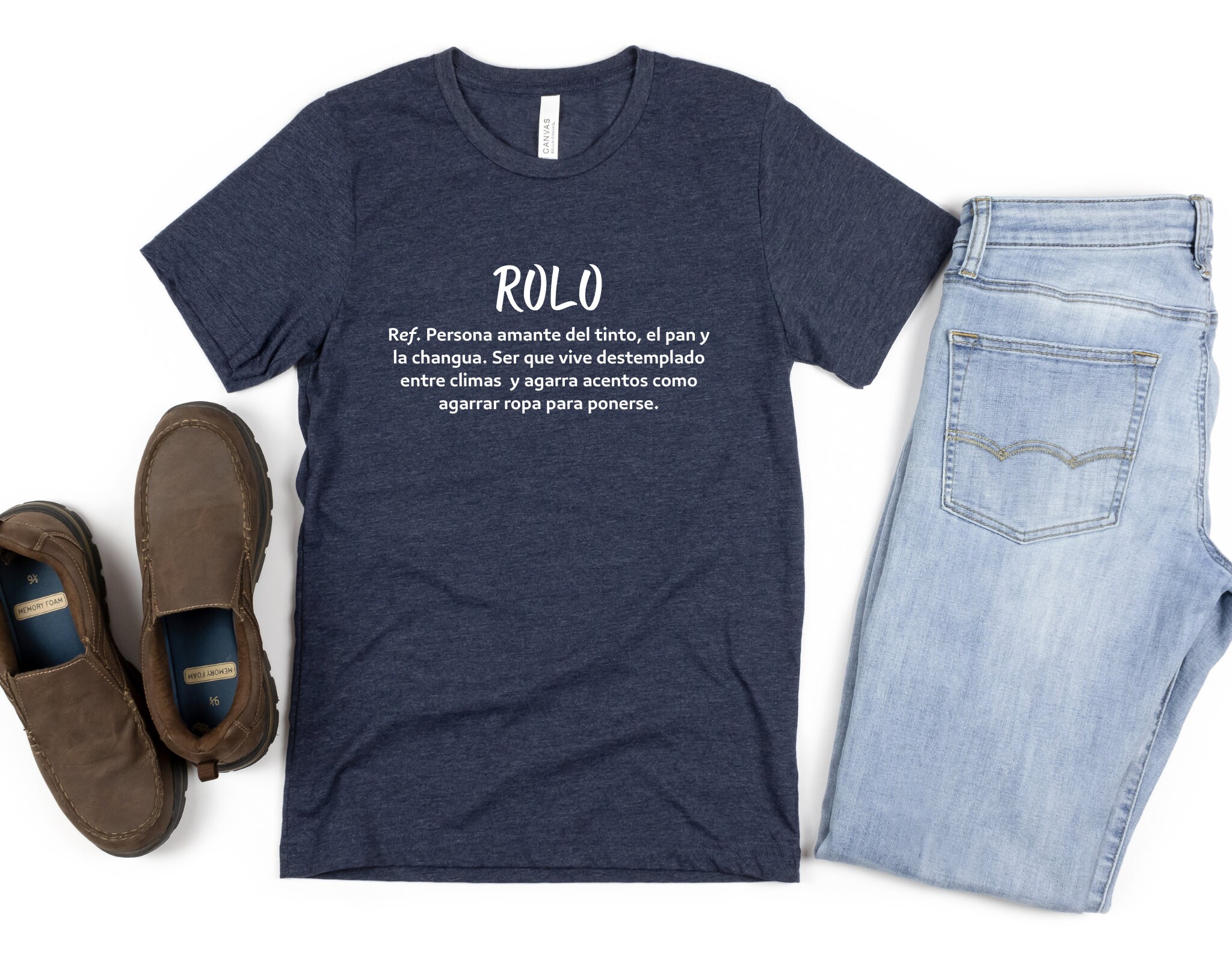 Colombia Shirt, Colombia Gift, Rolo Shirt, Definition of Rolo T-shirt ...