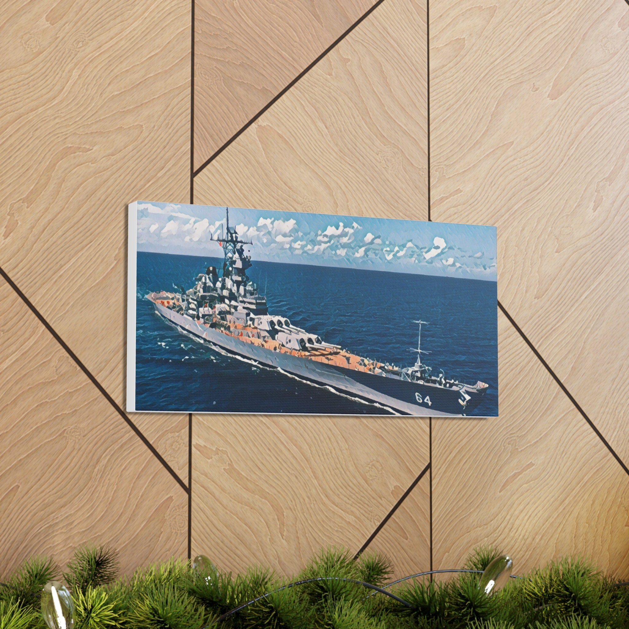 USS Wisconsin Battleship Printable Art, USS Wisconsin Battleship Art ...