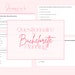 Bachelorette Planning Questionnaire | Editable Google Form to Plan With ...