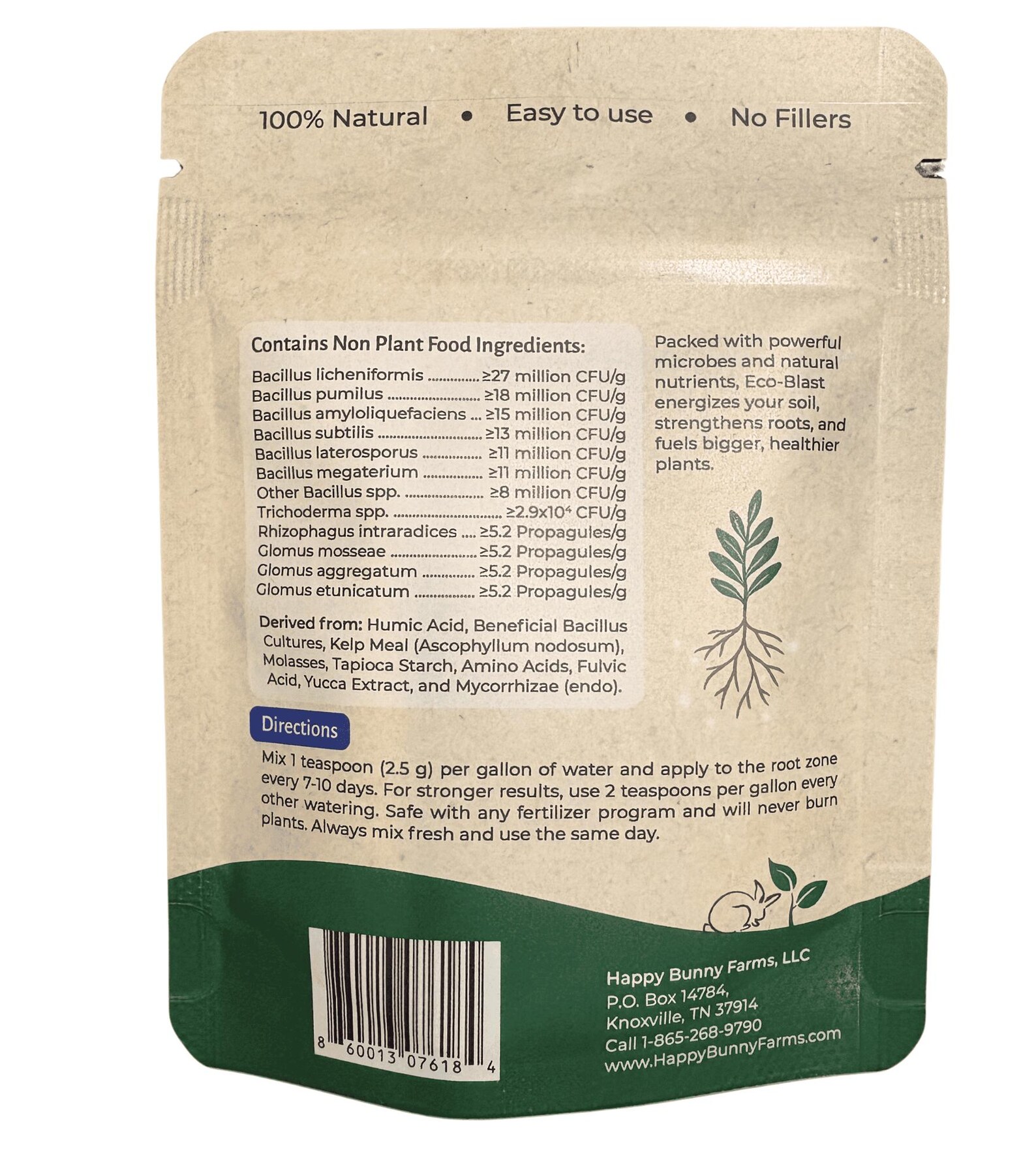 Eco-blast™ Instant Compost Tea – With Plant Probiotics, Mycorrhizae ...