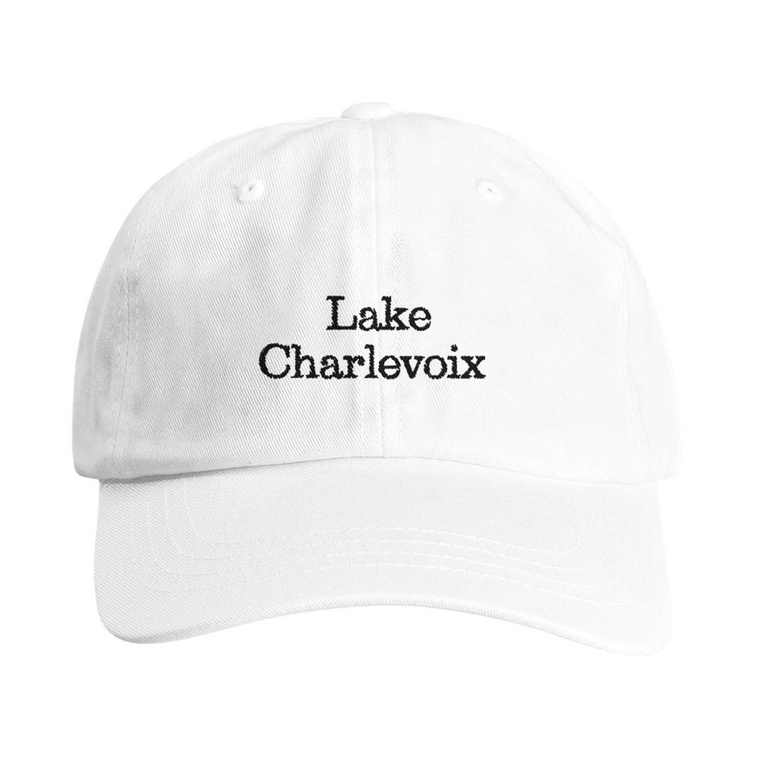 Embroidered Preppy Lake Charlevoix Dad Ball Cap - Etsy