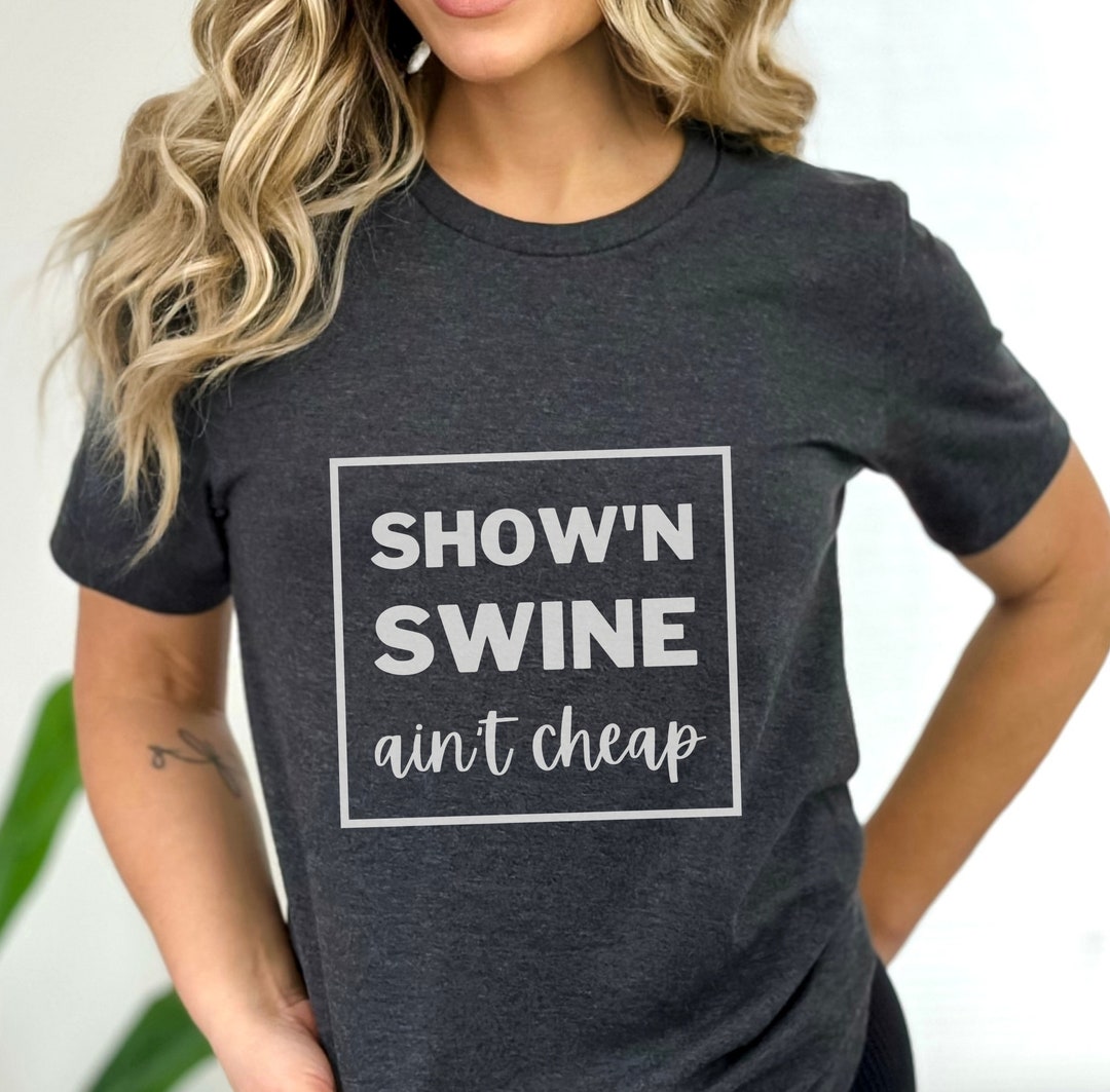 Swine Show Shirt, Pig Show Shirt, Hog Show Shirt, Livestock Show Mom ...
