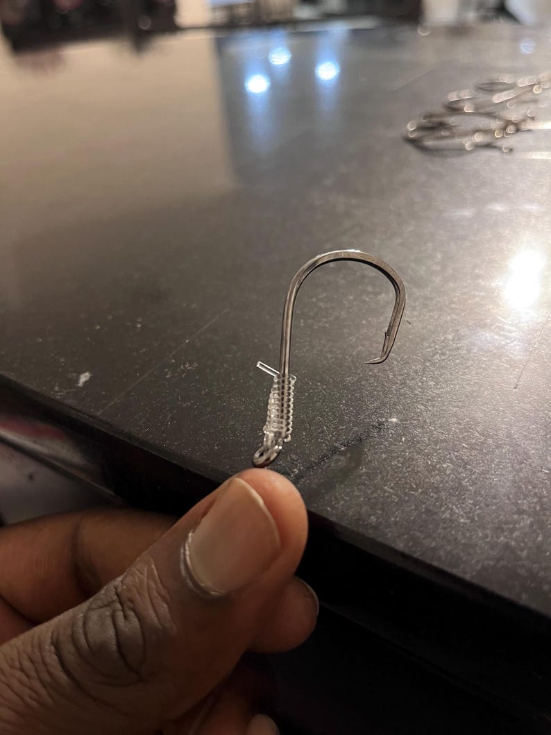 Cannonball Red/black Drum Fishing Rigs 100LB Mono Snelled 6/0 Circle ...