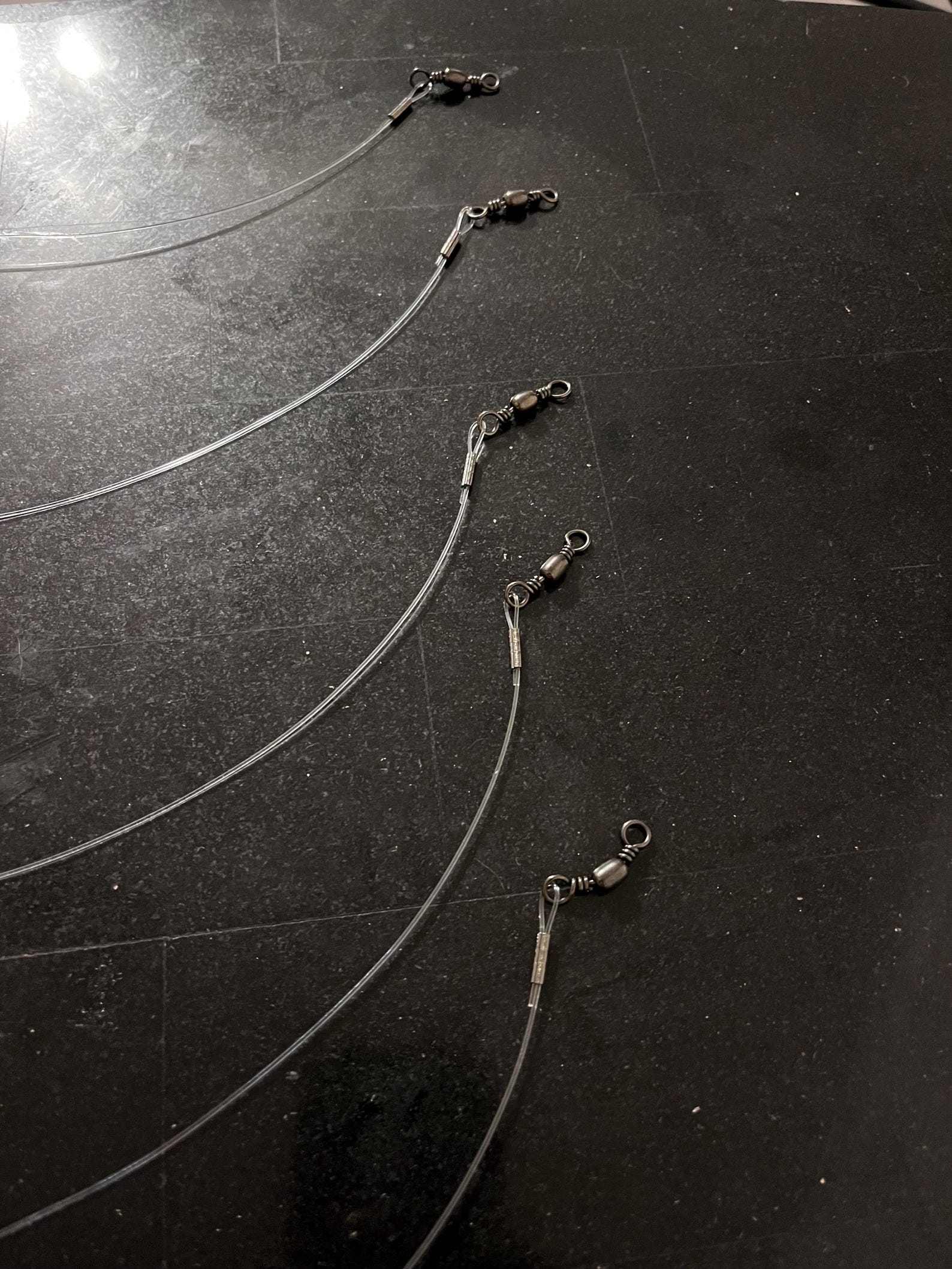 Cannonball Red/black Drum Fishing Rigs 100LB Mono Snelled 6/0 Circle ...