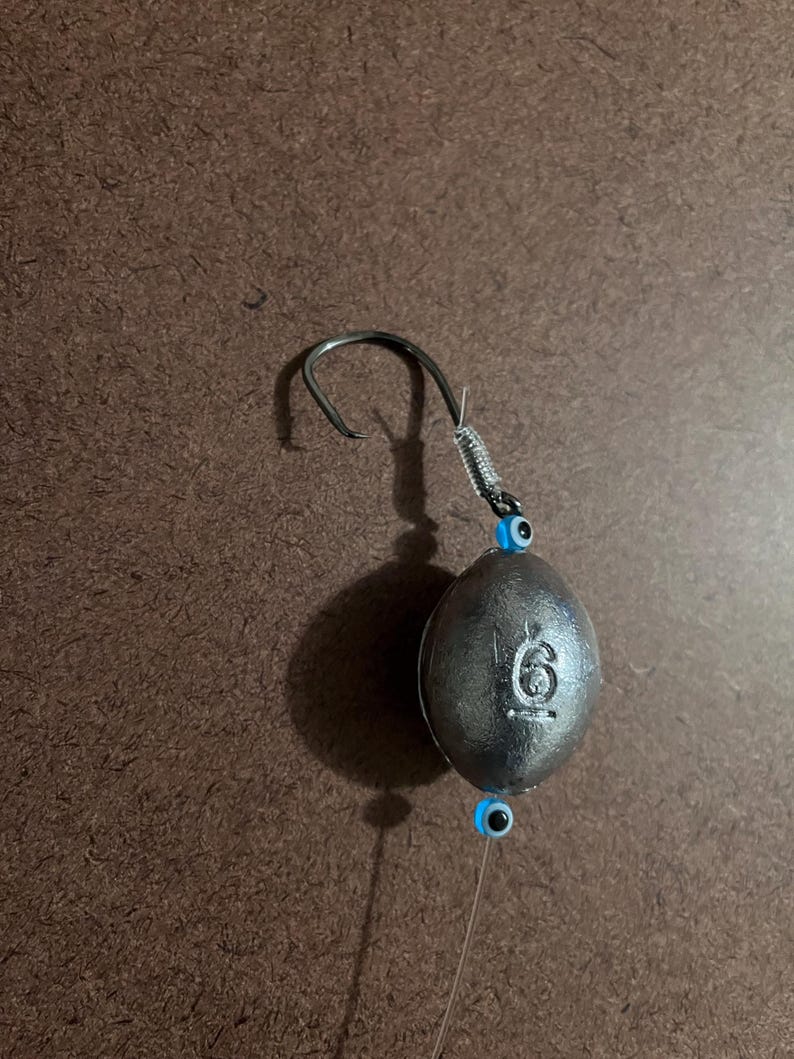 6 Pack Deep Sea Snapper Rigs - 100LB Sufix Mono Leader - Snelled 6/0 ...