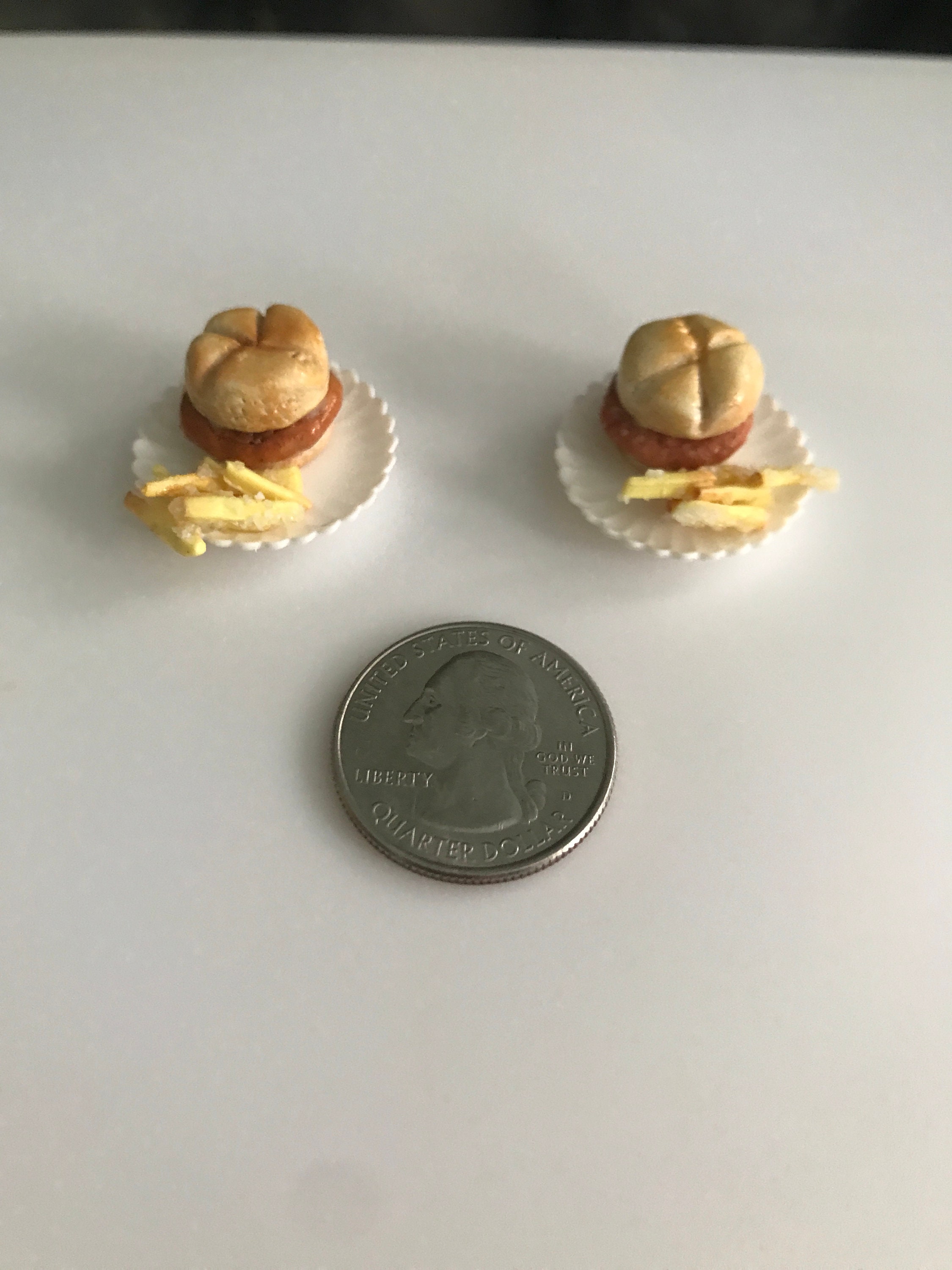 6 Pc Crispy Chicken Sandwich Meal plates Included - Etsy