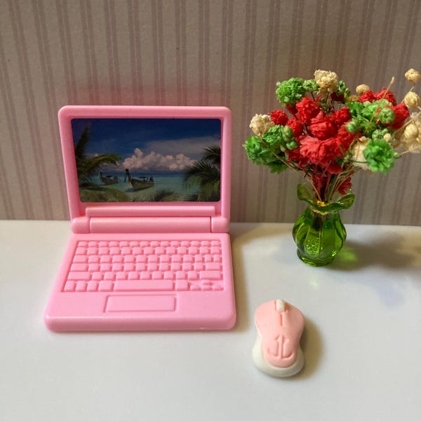 Barbie Computer - Etsy
