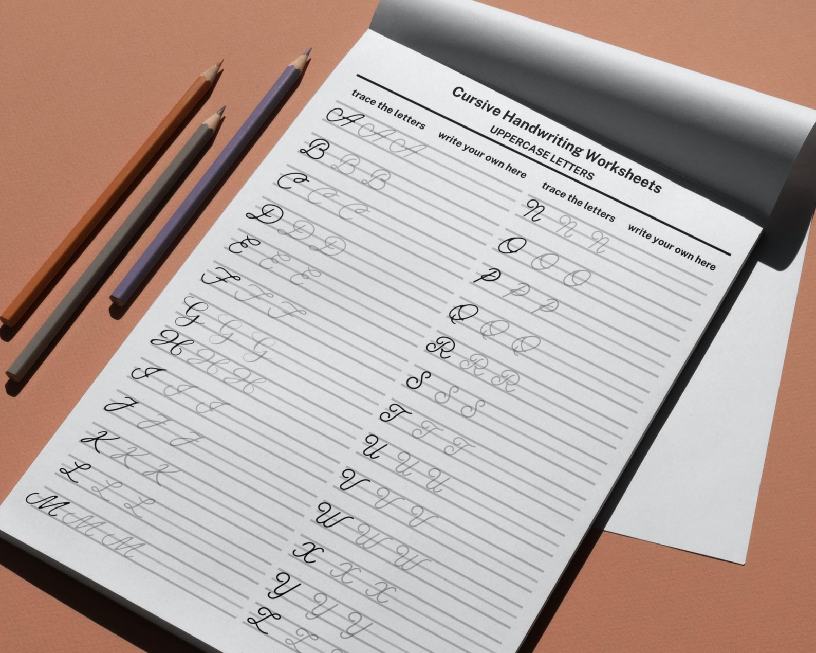 Basics of Calligraphy Practice Sheet Templates | Calligraphy Printable ...