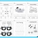 Kindergarten Summer Review Printable Worksheet Bundle/educational ...