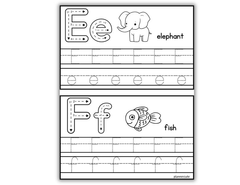 26 ABC Tracing Worksheet for Kids - Letters A to Z - Printable ...