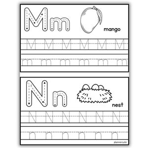 26 ABC Tracing Worksheet for Kids - Letters A to Z - Printable ...