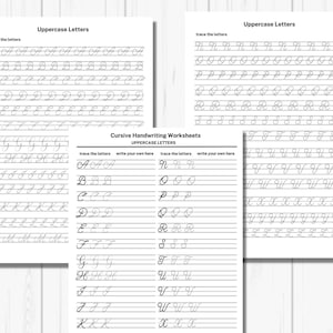 Basics of Calligraphy Practice Sheet Templates | Calligraphy Printable ...