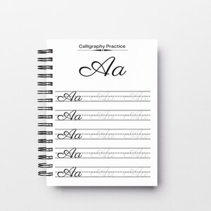 Basics of Calligraphy Practice Sheet Templates | Calligraphy Printable ...