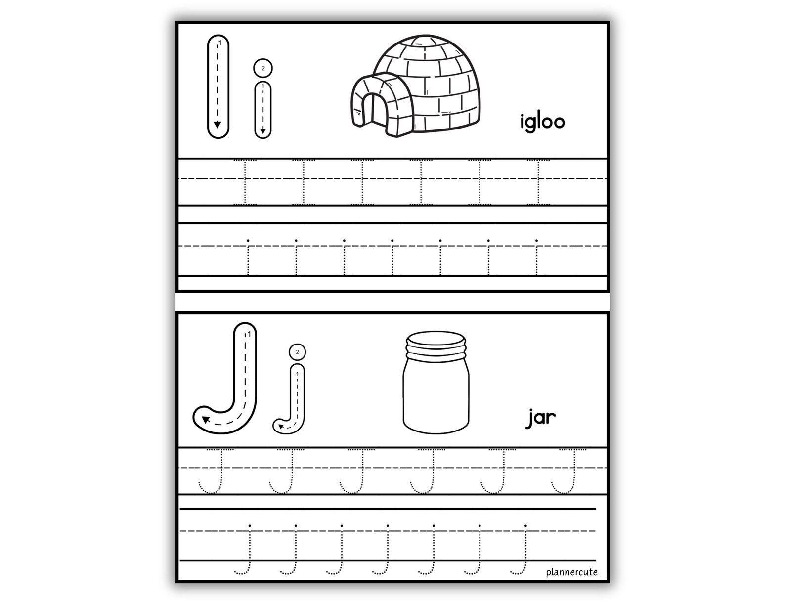 26 ABC Tracing Worksheet for Kids - Letters A to Z - Printable ...