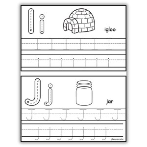 26 ABC Tracing Worksheet for Kids - Letters A to Z - Printable ...