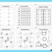 Kindergarten Summer Review Printable Worksheet Bundle/educational ...